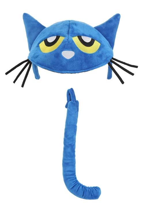 Pete the Cat Face Headband and Tail Accessory Kit