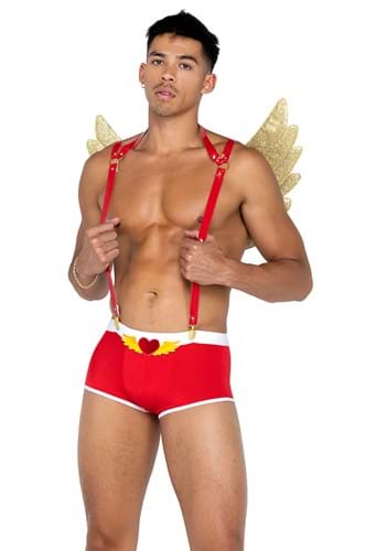 Mens Sexy Naughty Cupid Costume