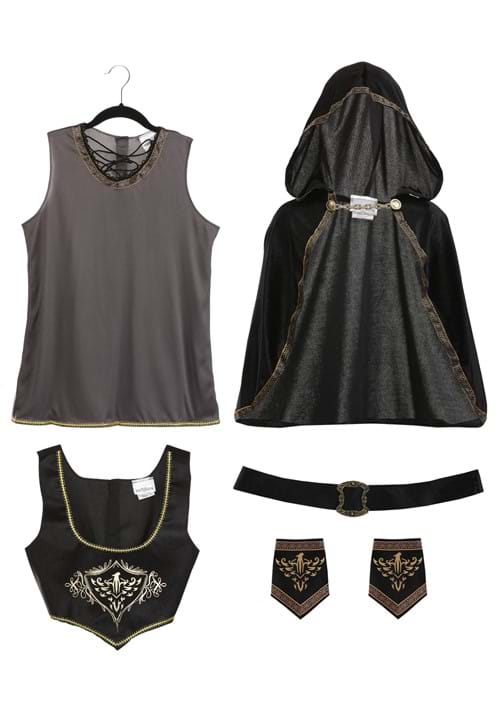 Kid's Hooded Huntress Costume | Historical Costumes