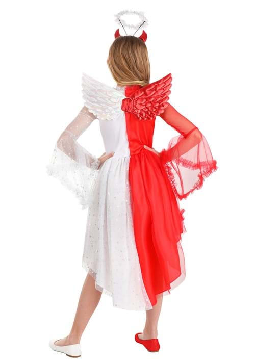 Kid's Half Angel Half Devil Costume | Girl's Angel Costumes
