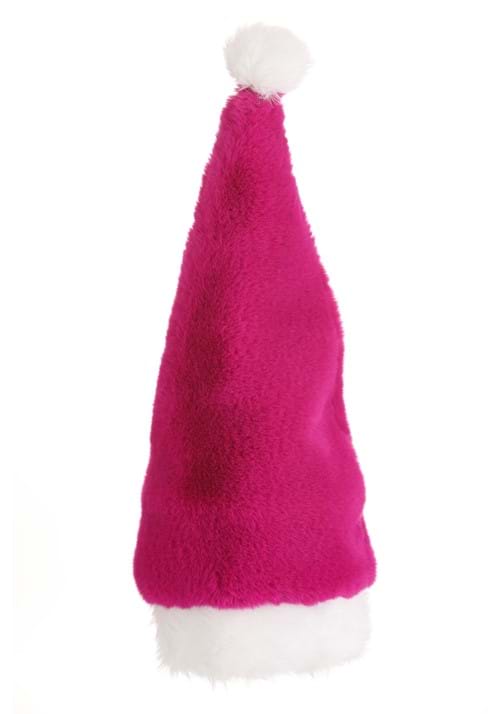 Pink Extra Long Santa Hat | Christmas Accessories