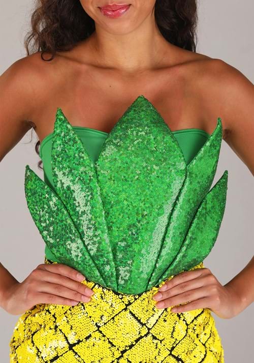 Sequin Pineapple Women's Costume Dress | Adult Fruit Costumes
