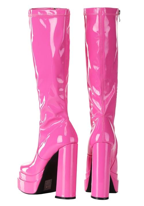 Deluxe Women's Fuchsia Gogo Boots