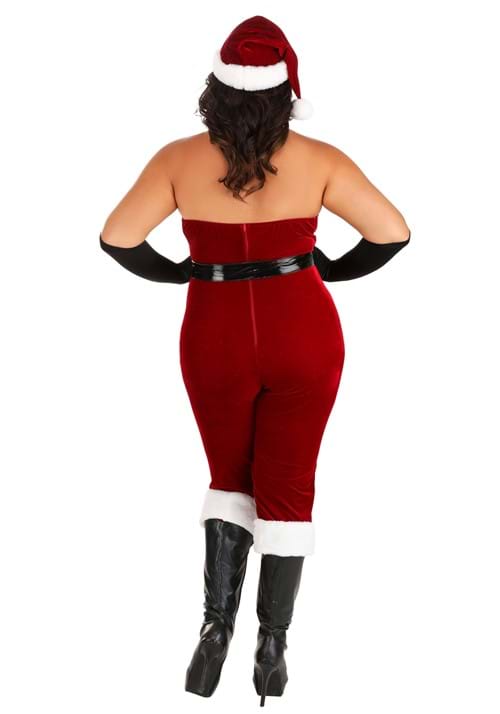 Plus Size Sexy Santa Bodysuit Costume for Women | Christmas Costumes