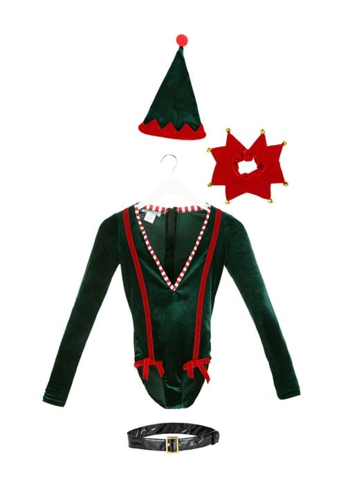 Plus Size Womens Sexy Santa Elf Costume Sexy Christmas Costumes