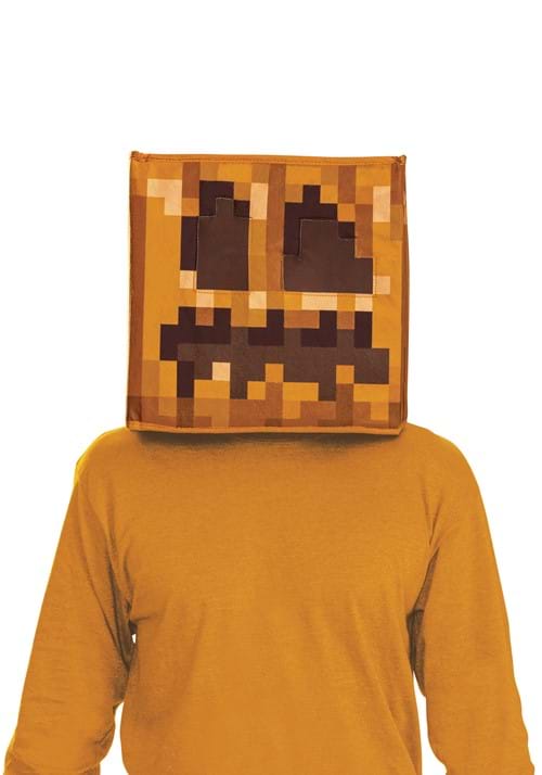 Jack O'Lantern Minecraft Block Head