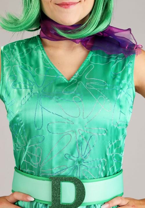 Women's Plus Size Disney and Pixar Inside Out Disgust Costume | Pixar ...