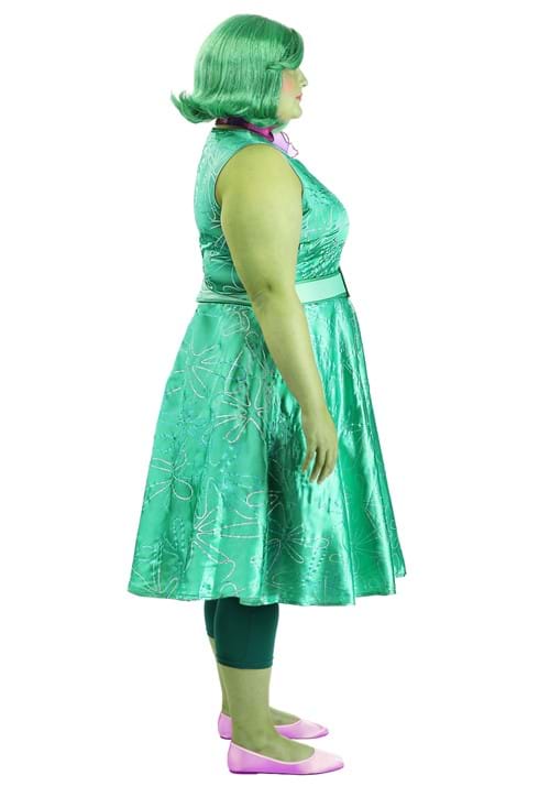 Women's Plus Size Disney and Pixar Inside Out Disgust Costume | Pixar ...