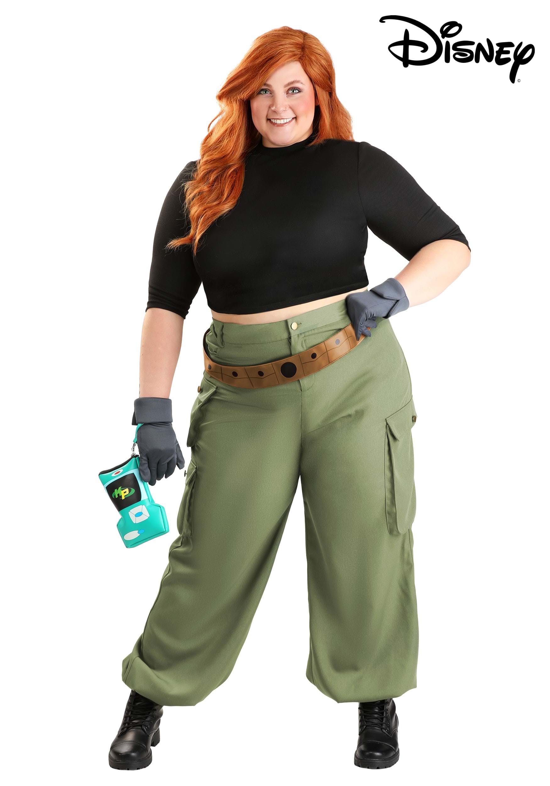Plus Size Women's Deluxe Disney Kim Possible Costume | Disney Costumes