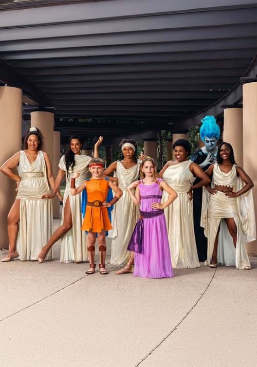 Child Disney Hercules Deluxe Megara Costume | Disney Costumes