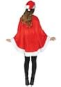 Plush Red Santa Poncho