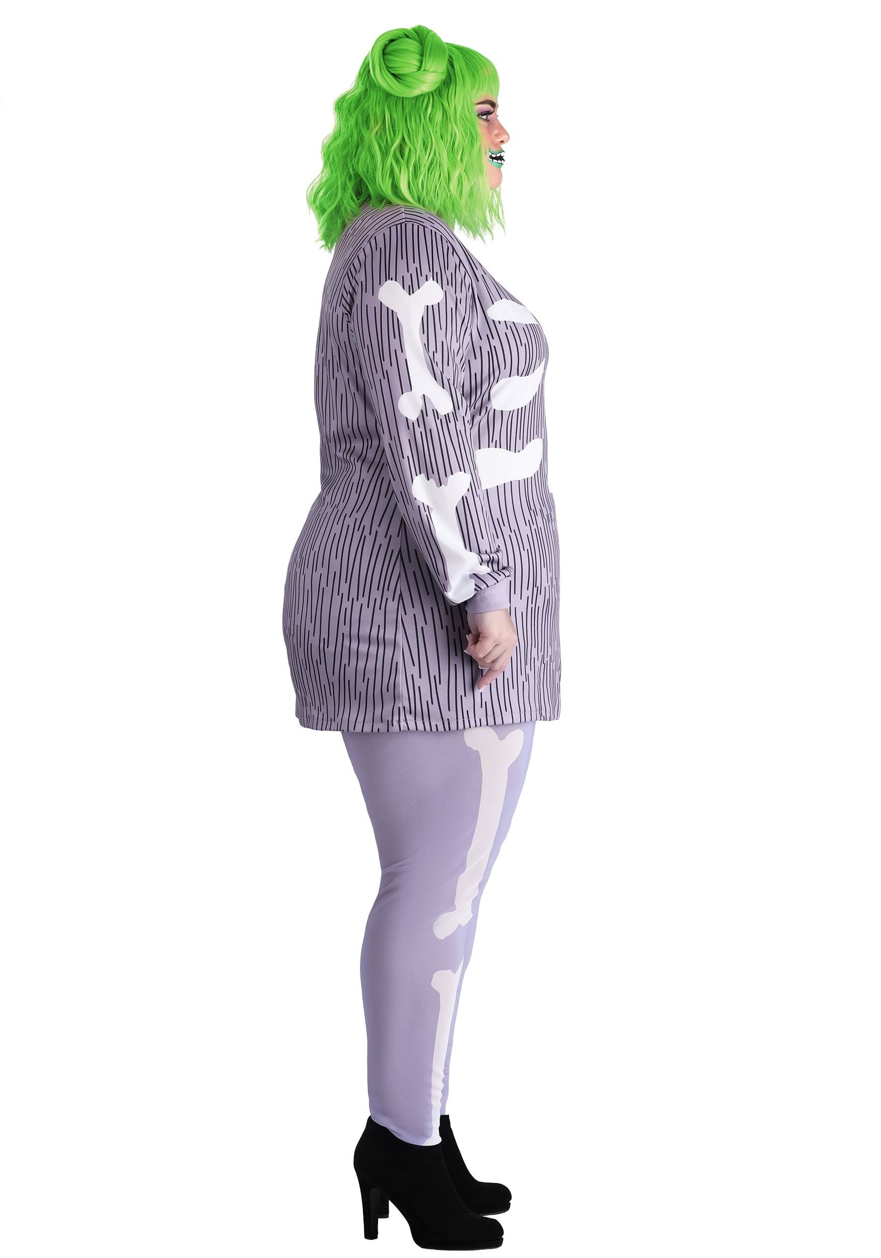 Women's Plus Size Disney Nightmare Before Christmas Barrel Costume ...