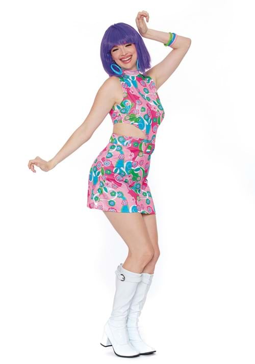 Women's Groovy Go-Go Costume