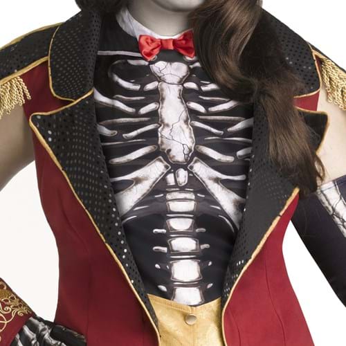 Plus Size Skeleton Ringmistress Women's Costume | Scary Plus Size Costumes