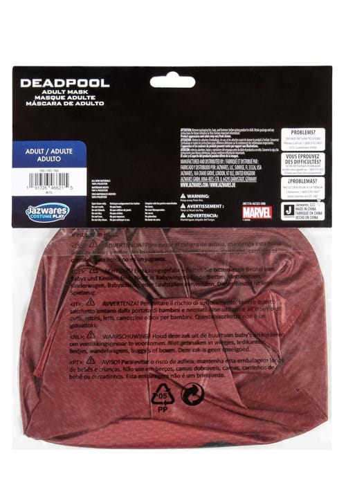 Deadpool Fabric Mask for Adults