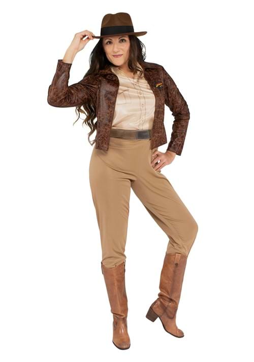 Classic Indiana Jones Women's Costume | Movie Costumes