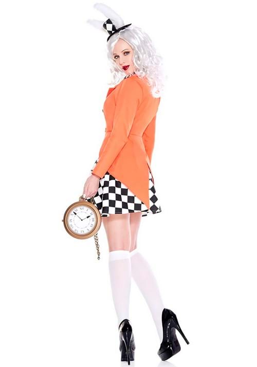 Sexy Adventurous White Rabbit Women's Costume | Sexy White Rabbit Costume