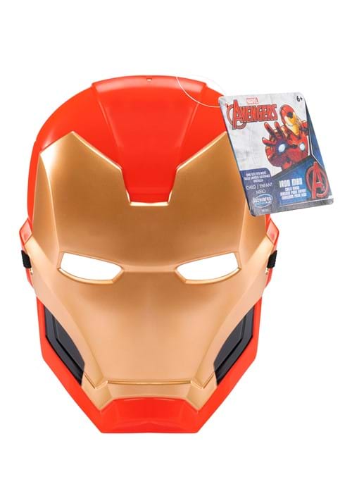 Kid's Iron Man Value Costume Mask | Marvel Accessories