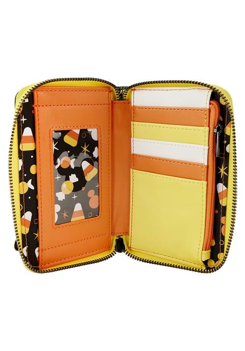Mickey and Friends Candy Corn Zip Around Wallet by Loungefly | Disney ...