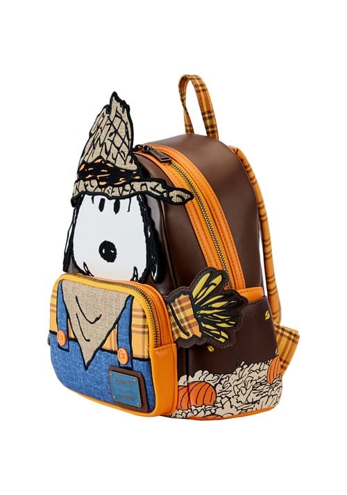 Peanuts Snoopy Scarecrow Mini Backpack by Loungefly