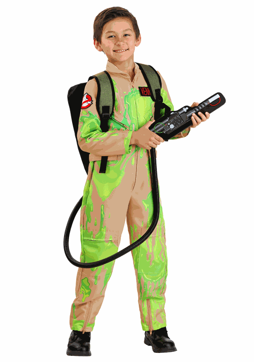 Child Slime-Covered Ghostbusters Costume | Ghostbusters Costumes