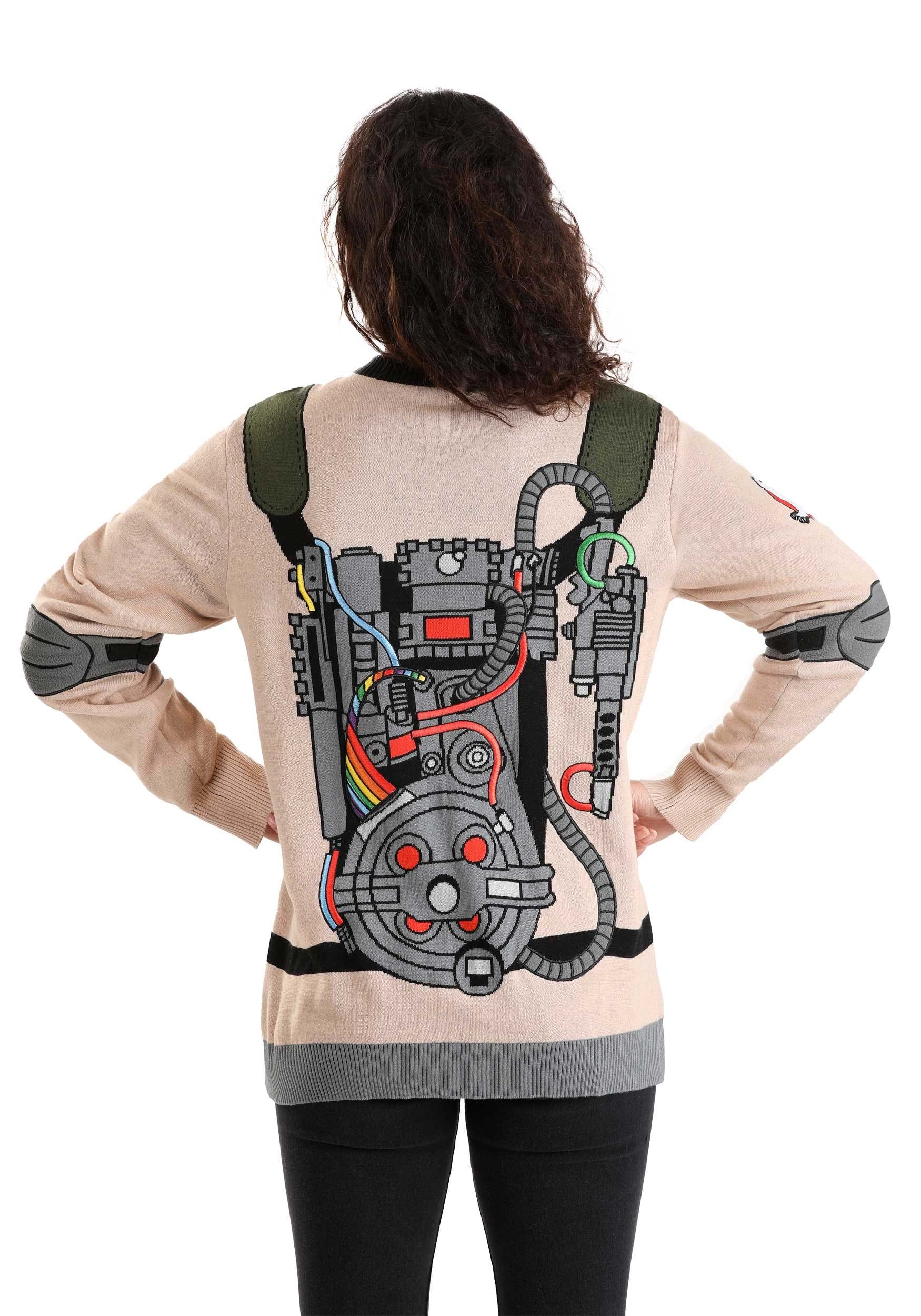 Adult Ghostbusters Uniform Sweater | Halloween Sweaters