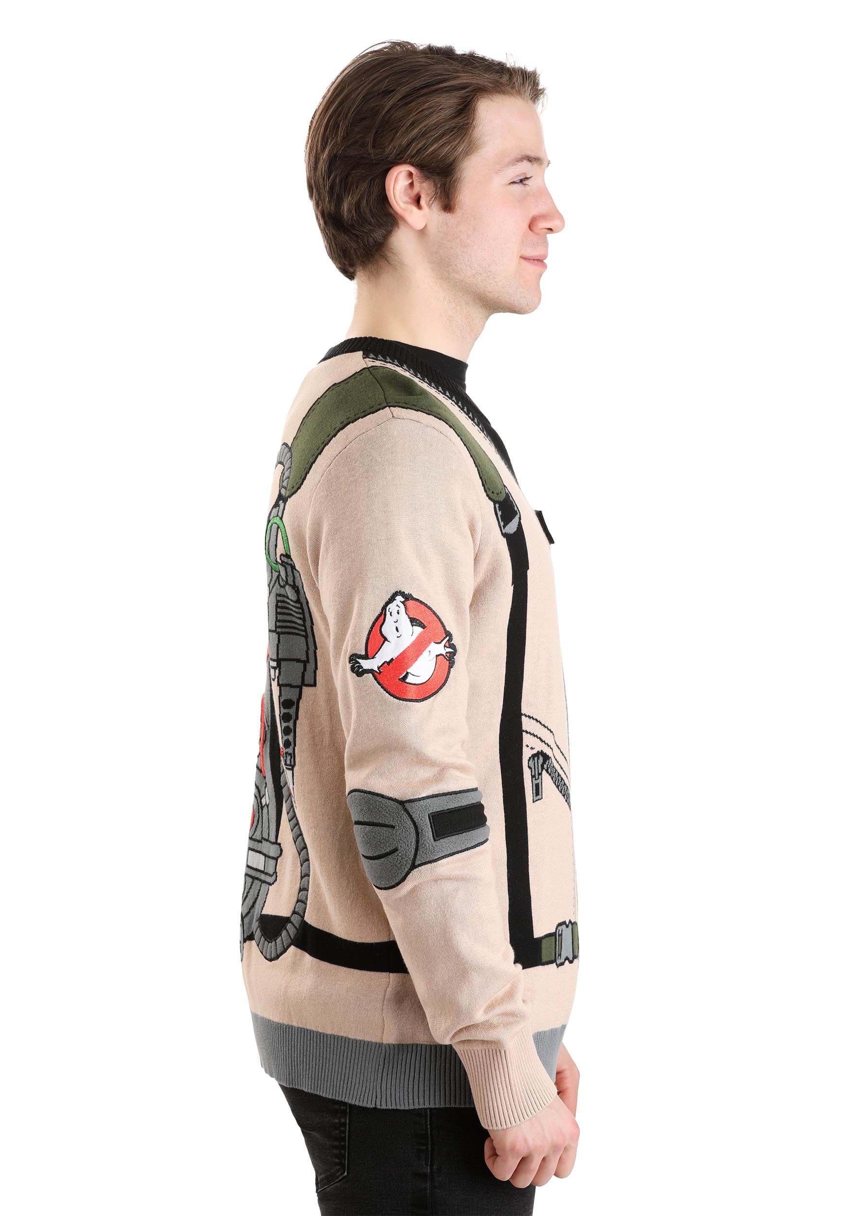 Adult Ghostbusters Uniform Sweater | Halloween Sweaters