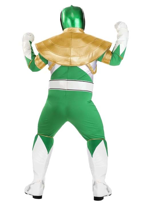 Men's Plus Size Authentic Power Rangers Green Ranger Costume | Power ...