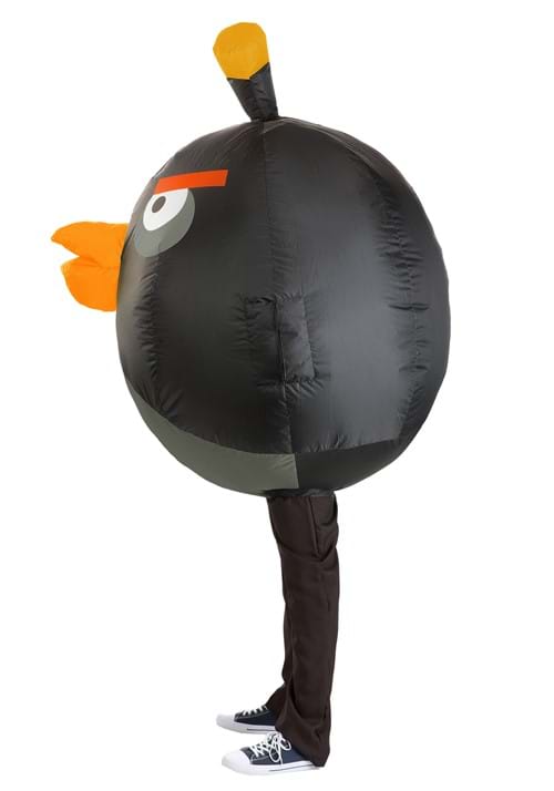 Bomb Inflatable Angry Birds Adult Costume | Video Game Costumes