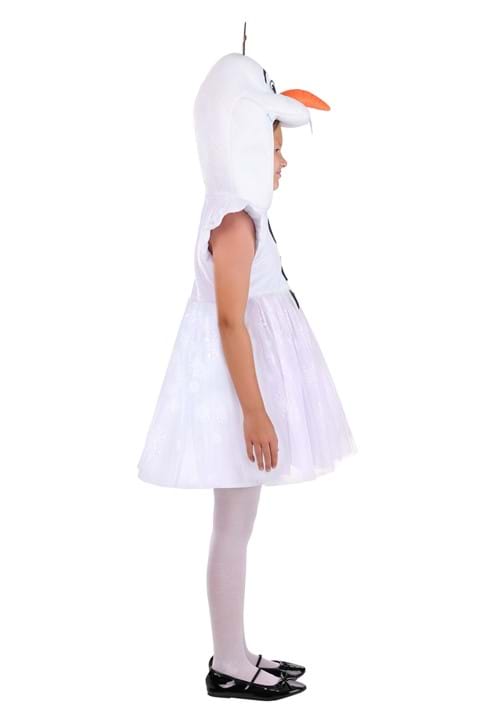 Disney Girl's Frozen Olaf Costume Hooded Dress | Disney Costumes