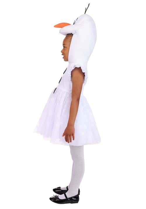 Girl's Disney Frozen Olaf Toddler Costume Hooded Dress | Disney Costumes