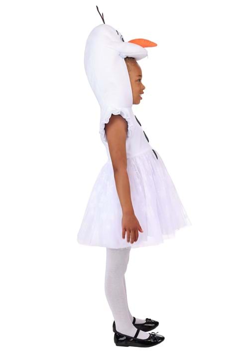 Girl's Disney Frozen Olaf Toddler Costume Hooded Dress | Disney Costumes