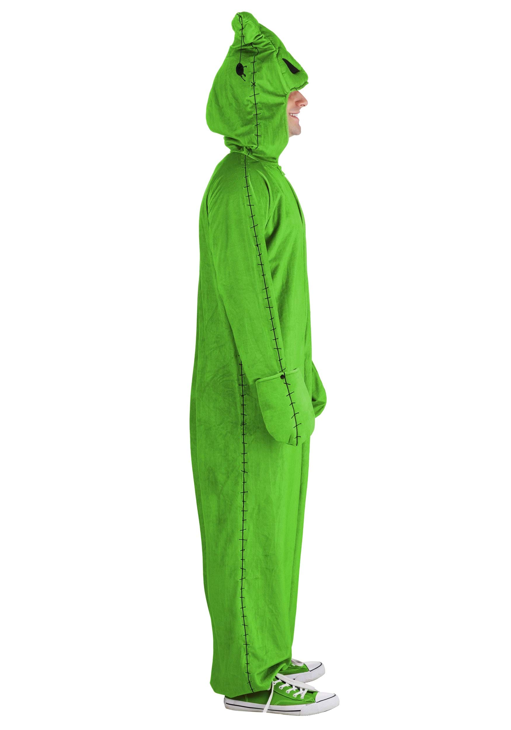 Adult Deluxe Nightmare Before Christmas Green Oogie Boogie Costume ...