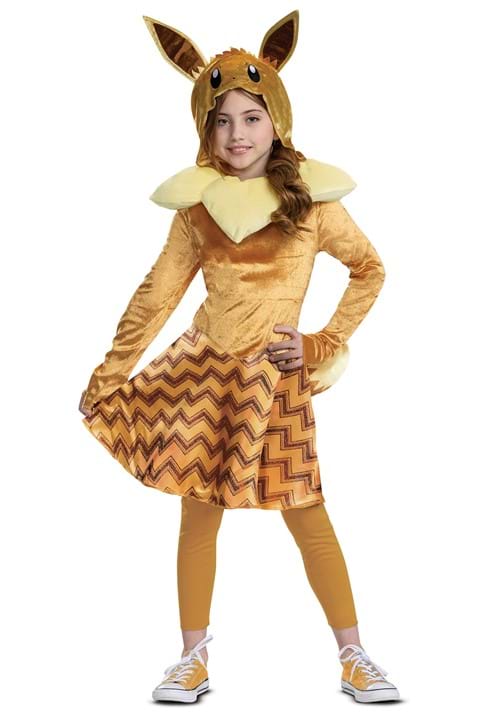 Child Deluxe Pokémon Eevee Costume | Kid's Pokemon Costumes
