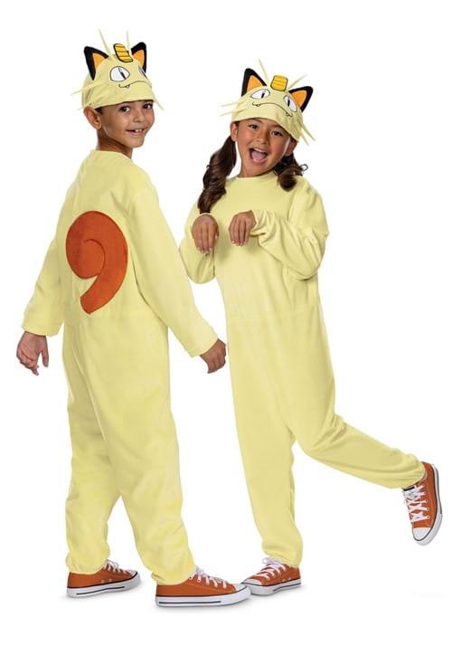 Child Deluxe Pokémon Meowth Costume | Pokemon Costumes