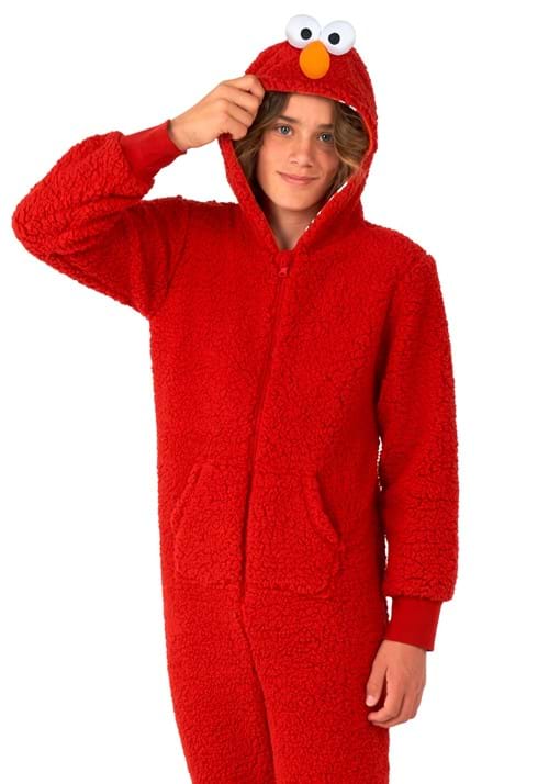 Child Sesame Street Elmo Costume Onesie | Sesame Street Costumes