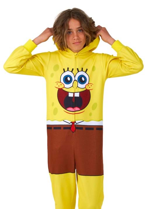 Child SpongeBob SquarePants Costume Onesie | SpongeBob Costumes