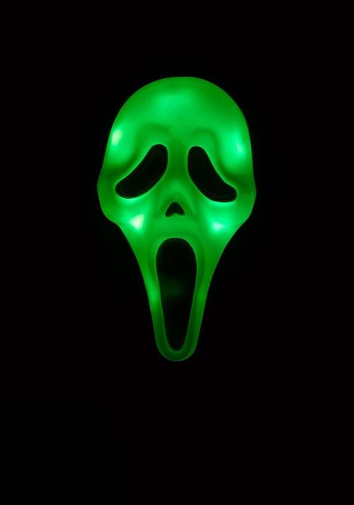 Color Changing Ghost Face Adult Costume Mask | Ghost Face Accessories