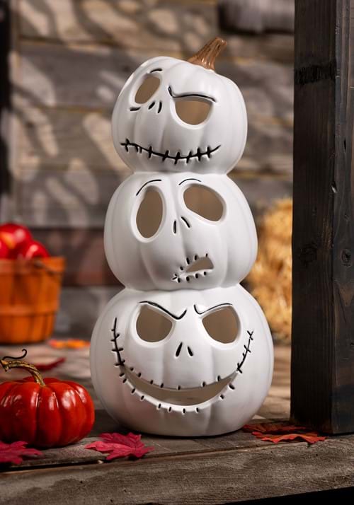 18-Inch Nightmare Before Christmas Jack Skellington Light Up Stacked ...