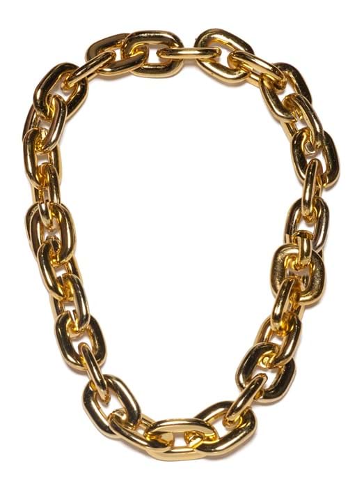 3cm Thick Gold Accessory Chain | Halloween Costume Accessories