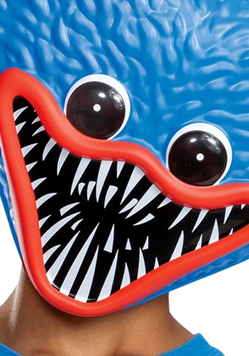 Kid's Poppy Playtime Huggy Wuggy Half Mask | Video Game Costume Accessories