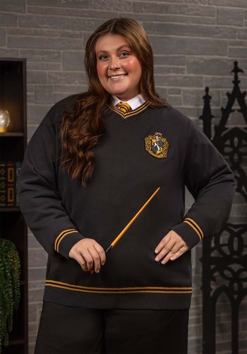 Harry Potter Hufflepuff Uniform Sweater for Adults | Harry Potter Costumes