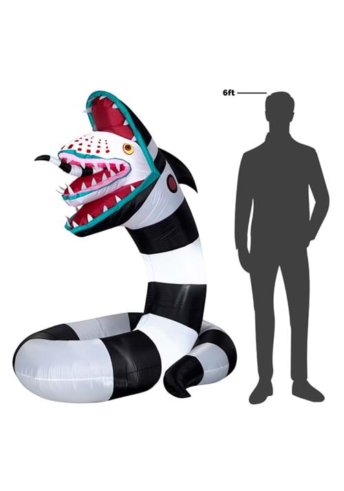6FT Beetlejuice Inflatable Sandworm Decoration | Inflatable Decorations