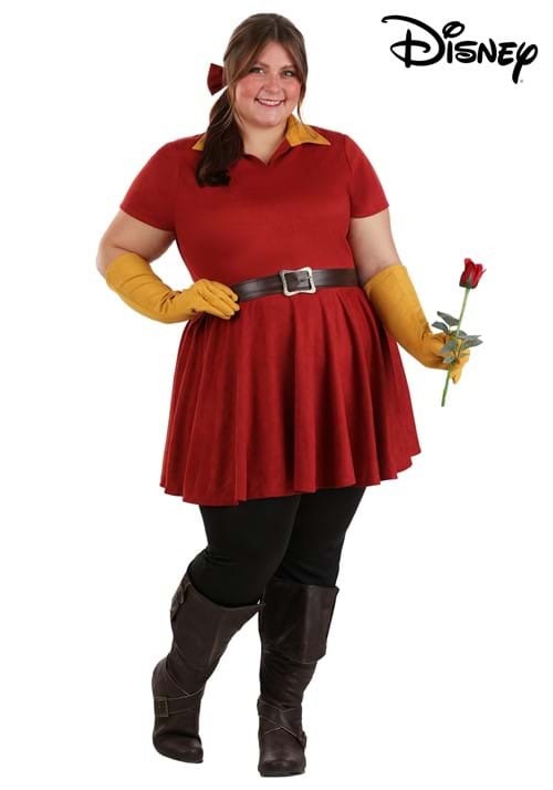 Women's Plus Size Disney Gaston Costume | Beauty and the Beast Costumes