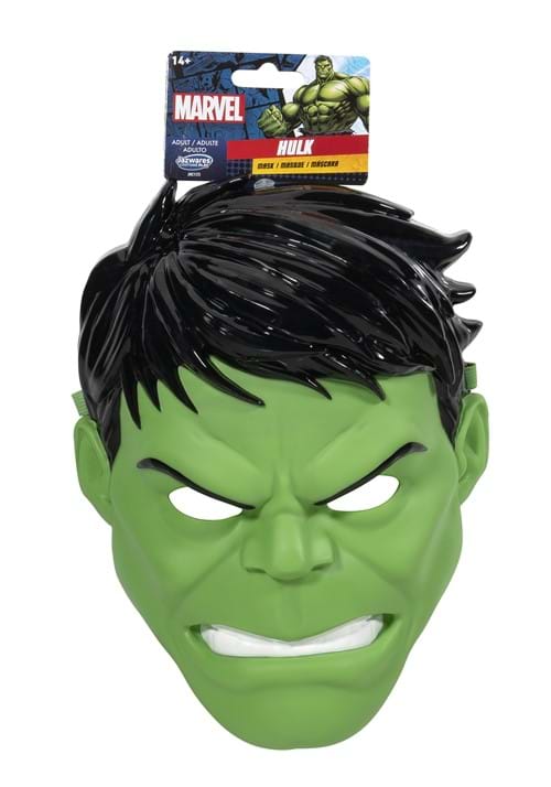 The Incredible Hulk Adult Half Mask | Superhero Accessories