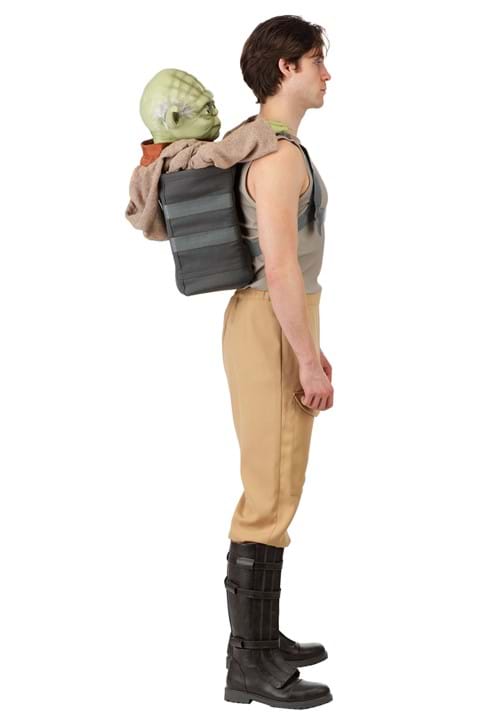 Deluxe Men's Star Wars Luke Skywalker with Yoda Costume | Star Wars ...
