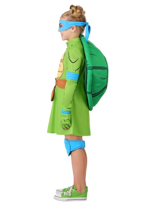 Teenage Mutant Ninja Turtles Girl's Leonardo Costume Dress ...