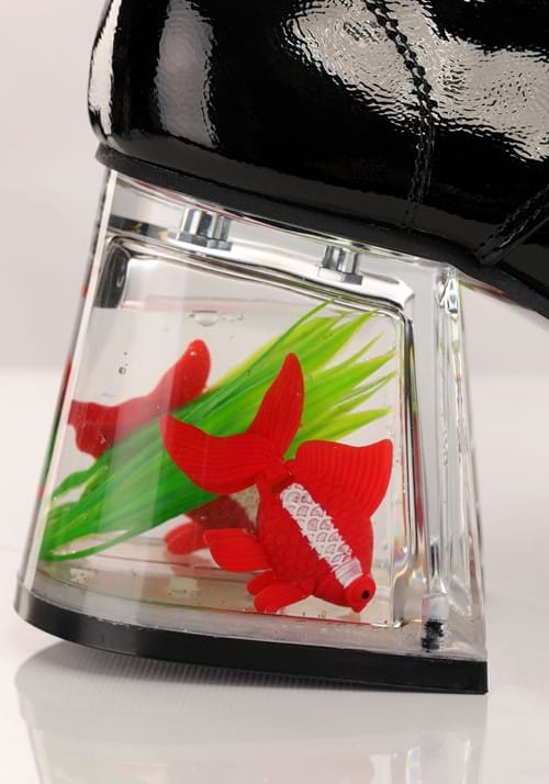 Adult Black Goldfish Pimp Shoes | Costume Shoes