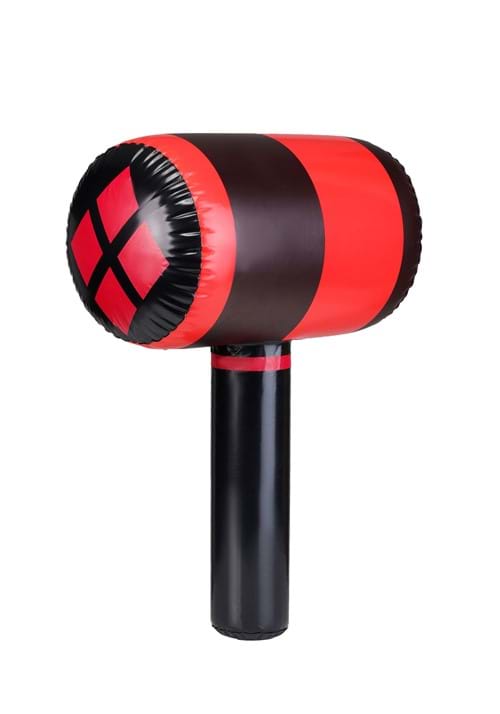 Inflatable Red and Black Clown Mallet Prop | Clown Accessories