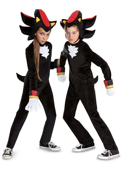 Child Sonic the Hedgehog Deluxe Shadow Costume | Video Game Costumes